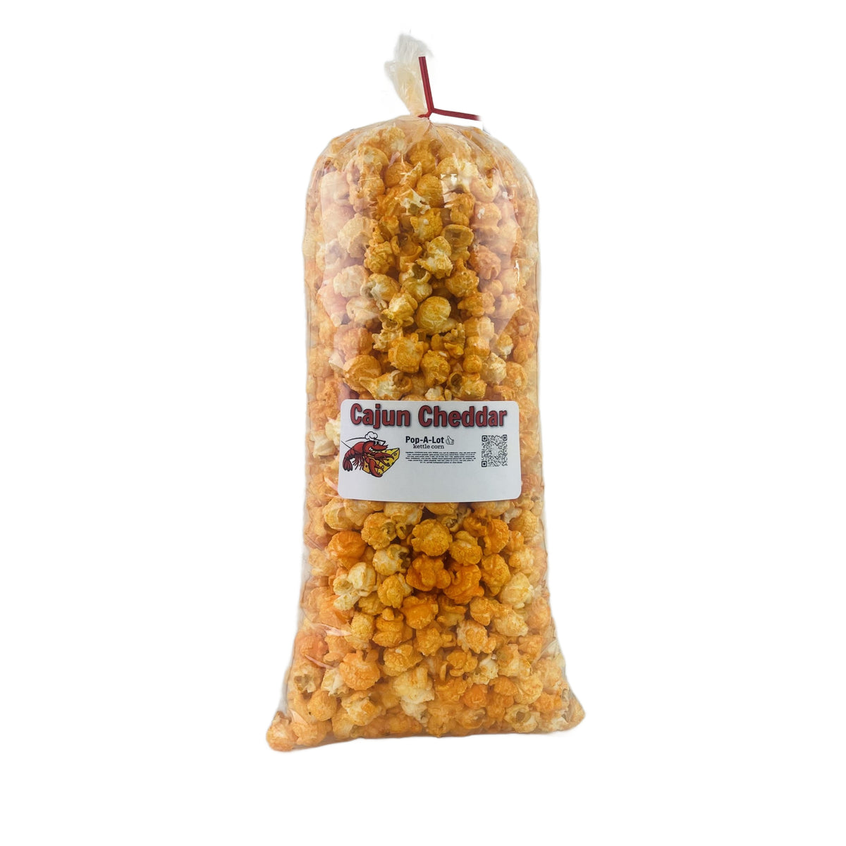 Cajun Cheddar Flavored Gourmet Kettle Corn, Single Bag – Pop-A-Lot ...